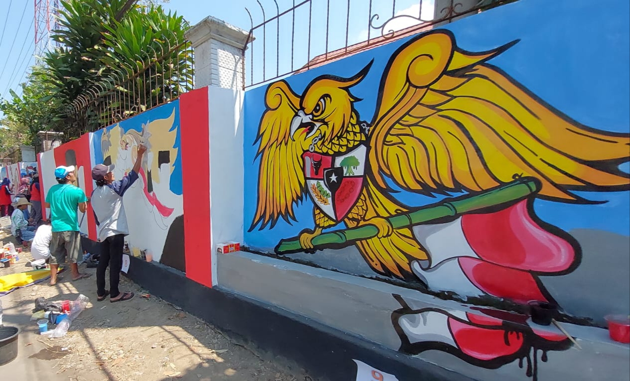 Lomba Melukis Mural : Cara Unik Dalam Menyambut Hut Kemerdekaan ...